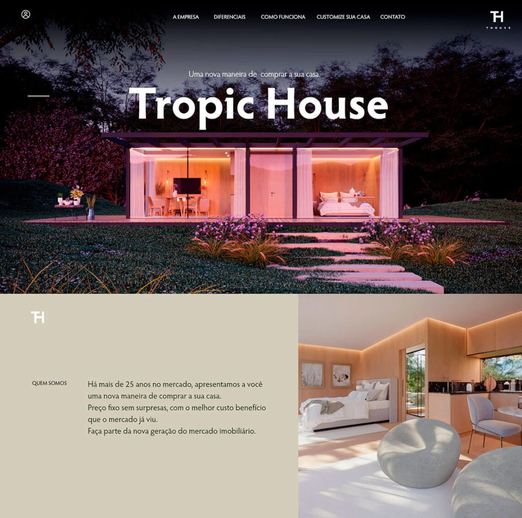 Tropic House - UX Design - Visceral Design