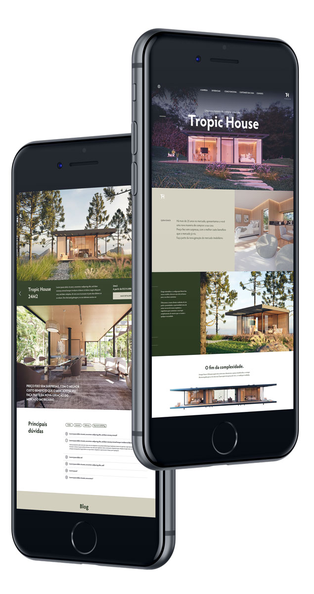 Tropic House - UX Design - Visceral Design